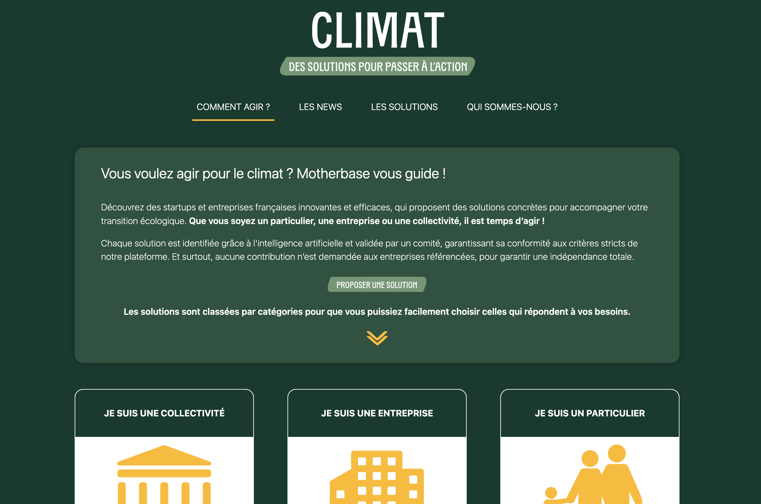 Climat.ai est de retour : plus de 200 solutions pour accélérer votre ...